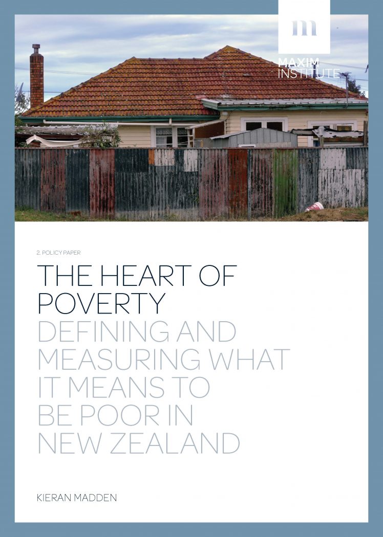 The Heart of Poverty Research Series - Maxim Institute